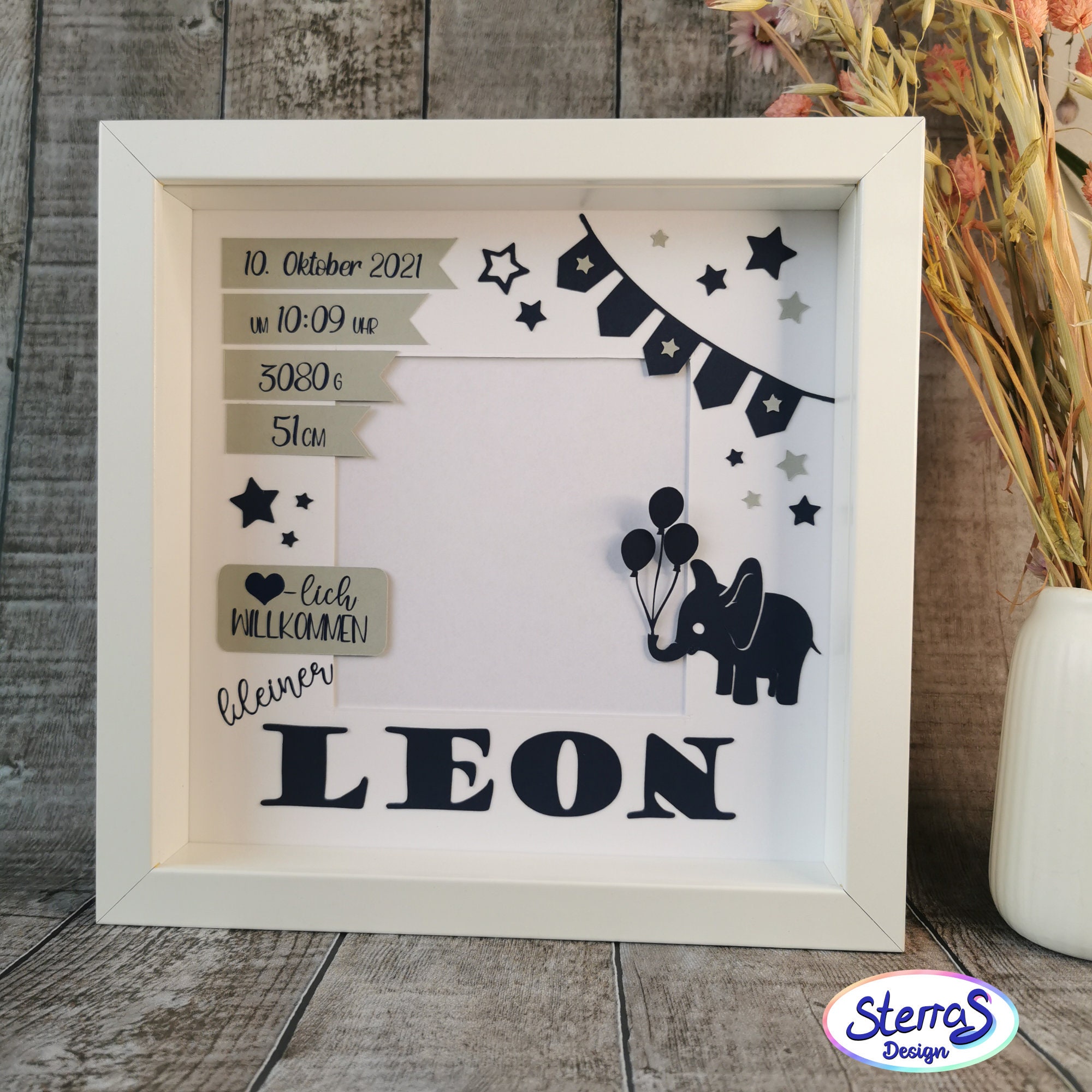 Plotterdatei Babydaten Bausatz SVG DXF PNG Geburt Geschenk - Etsy Schweiz