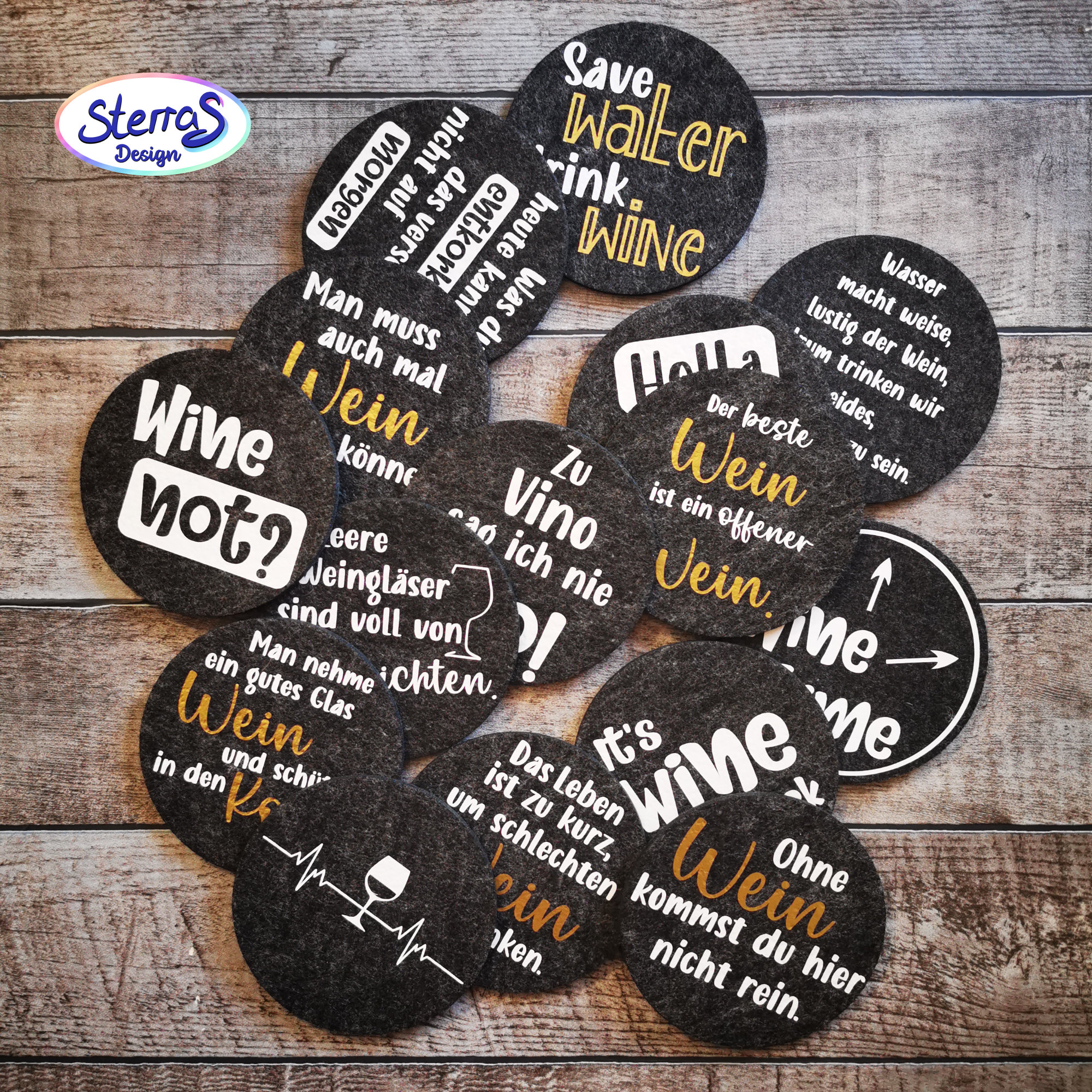 Plotterdatei Sprüche Wein in SVG DXF PNG Deutsch - Etsy Schweiz