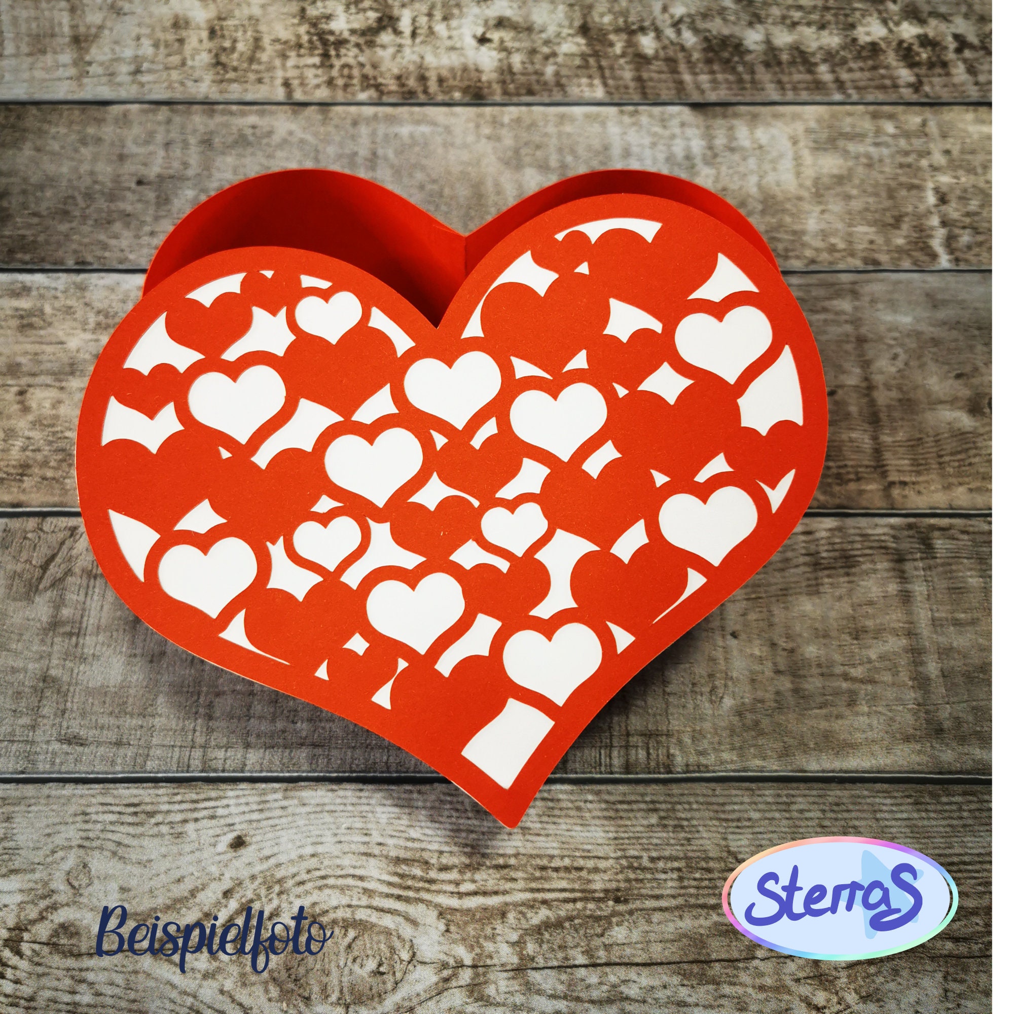 Plotterdatei Herzbox in SVG - Etsy Schweiz