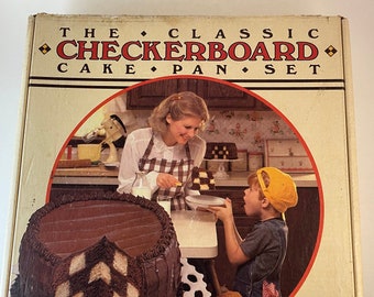 Checkerboard Cake - Etsy