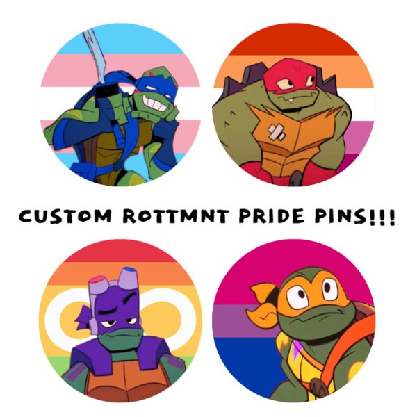 Rise of the Teenage Mutant Ninja Turtles Keychain - Etsy