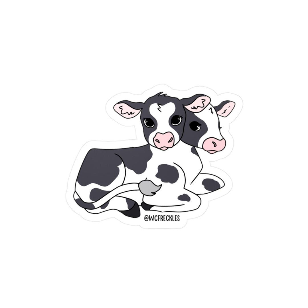 Two-headed Calf Vinyl Decal Sticker - Etsy