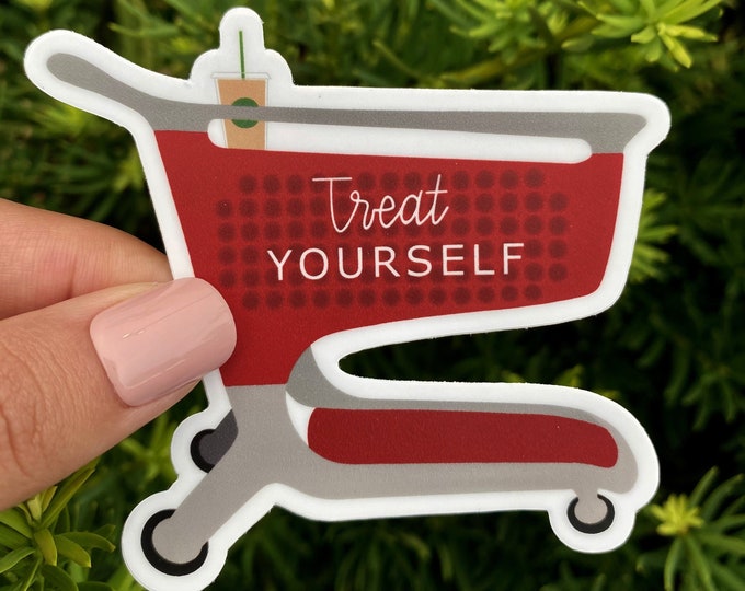 Target Sticker, Target Shopping Cart, Treat Yourself Sticker, Target ...