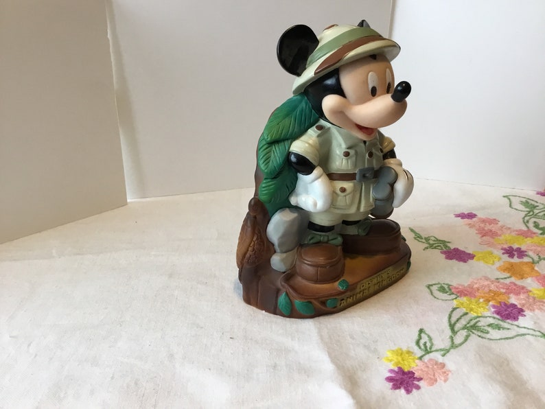 Rare Vintage Walt Disney Safari Jungle Expedition Explorer Mickey Mouse ...