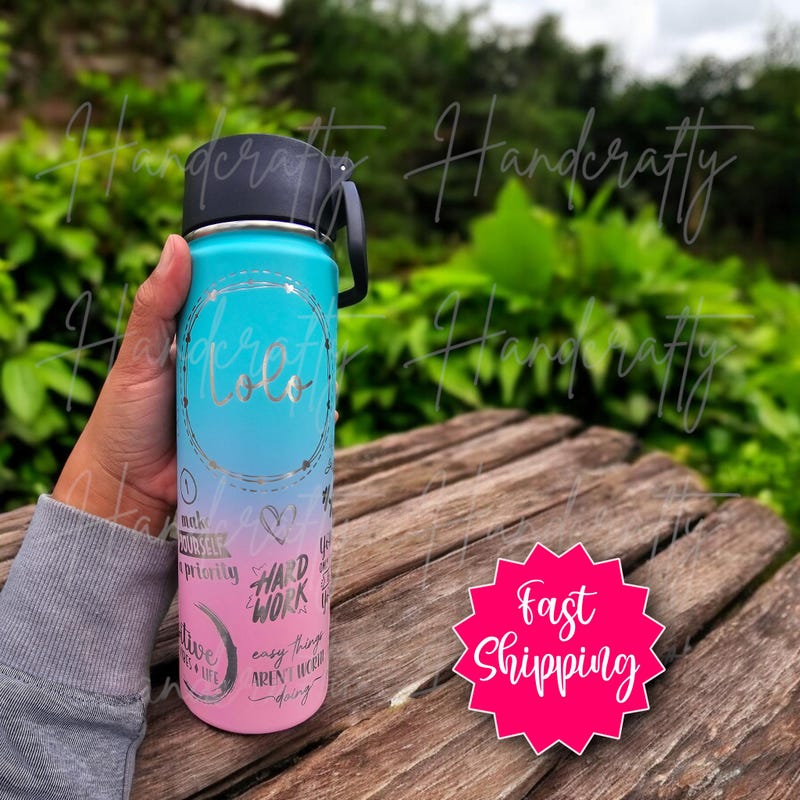 Water Bottles With Inspirational Quotes - Etsy