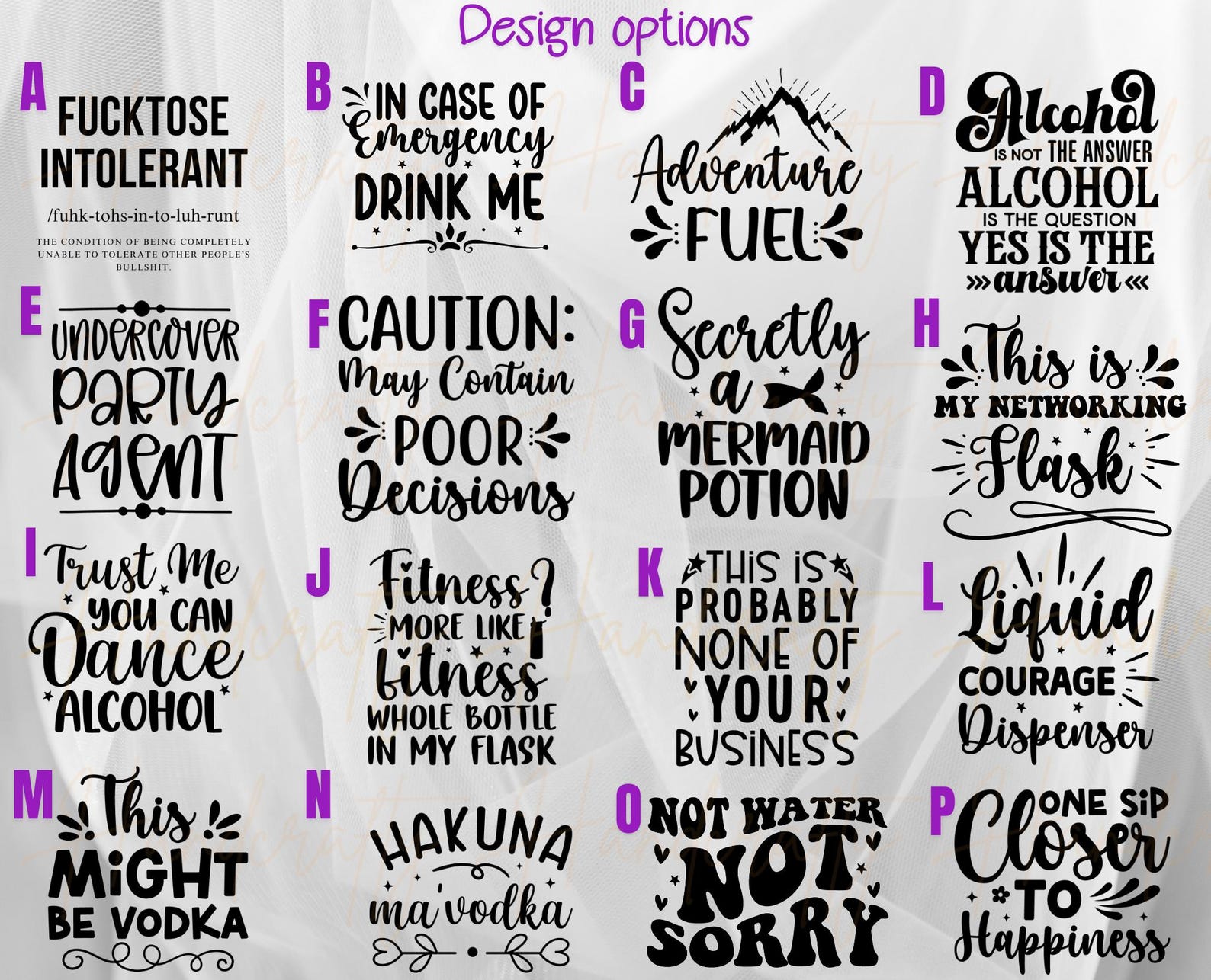 Funny Adult Humor Laser Engraved Stainless Steel 8oz Flask, Sarcastic ...