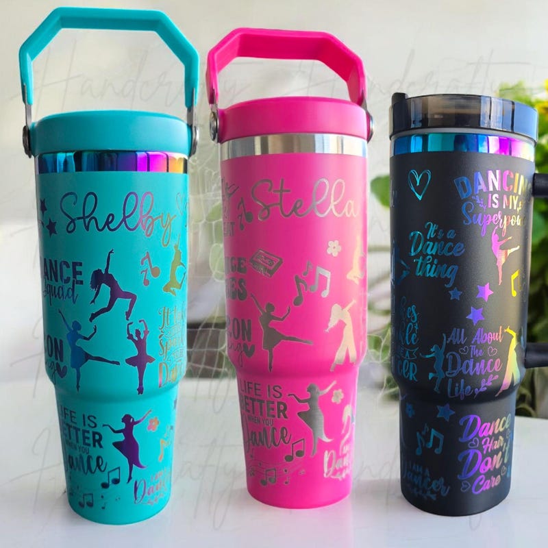 Personalizes Dance Cups - Etsy