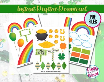 Printable Leprechaun Trap Kit St. Patrick's Day Kids' | Etsy