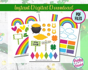Printable Leprechaun Trap Kit, St. Patrick's Day Kids' Craft, DIY ...