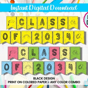 Printable Kindergarten Graduation Banner Coloring Page Banner - Etsy