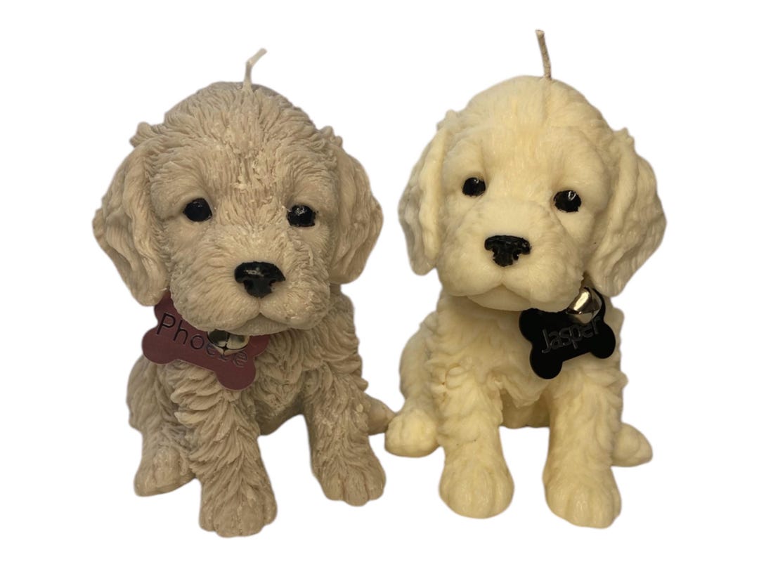 Cockapoo Dog Pet Candle, Dog Lover, Pet Candle, Bespoke Candles, Birthday Gift, Decorative ...