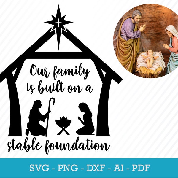 Nativity Stable - Etsy