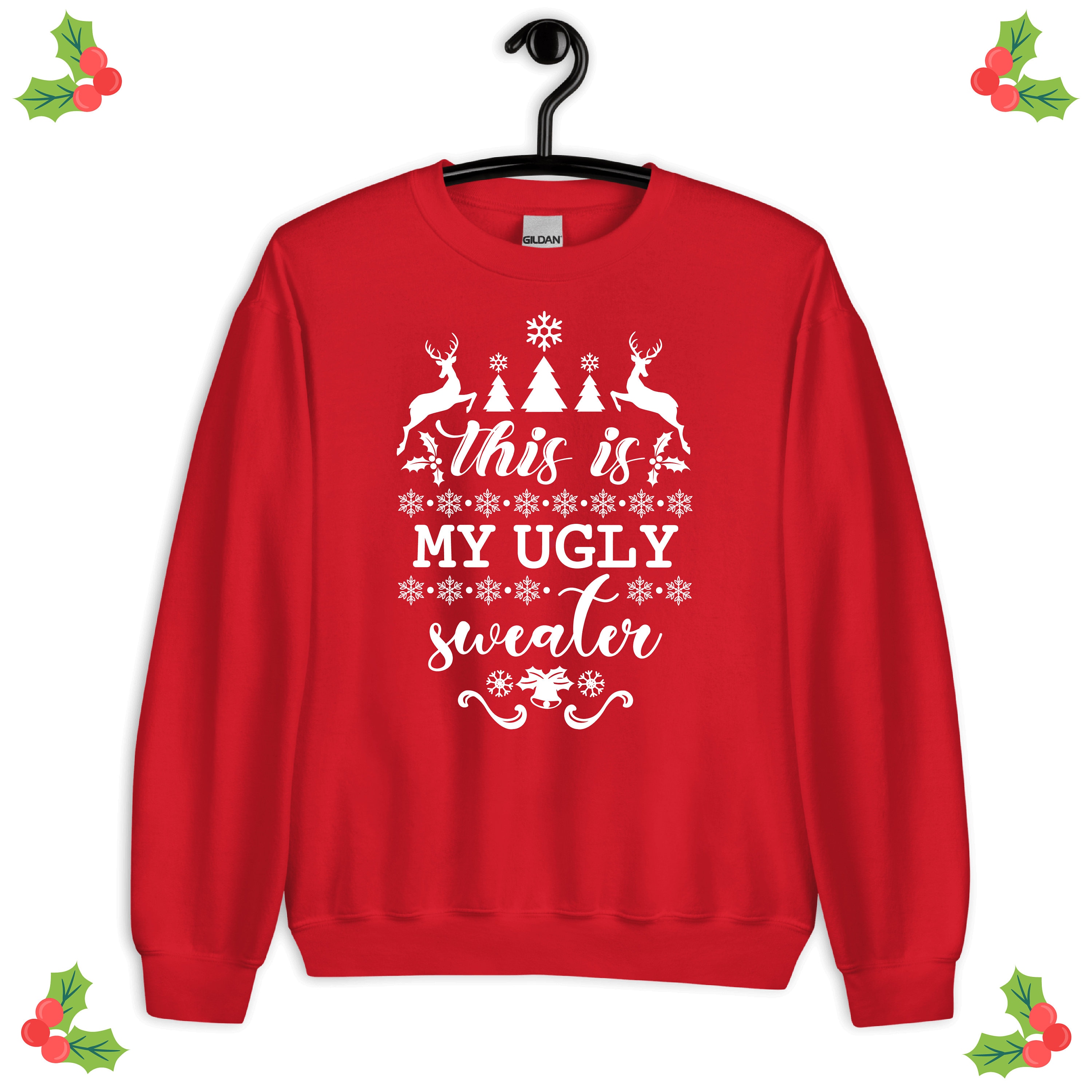 This is My Ugly Sweater Svg, Ugly Sweater Svg, Funny Christmas Svg ...