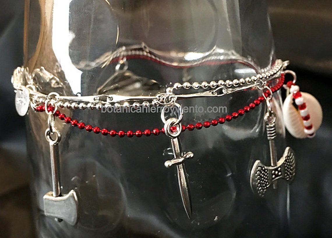 Shango Bracelet Charm Bracelet Women Chango Pulsera de | Etsy