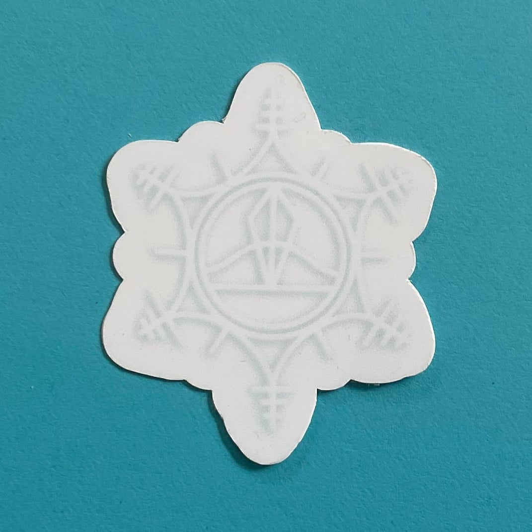 Owl House Ice Glyph Sticker | Etsy Ireland