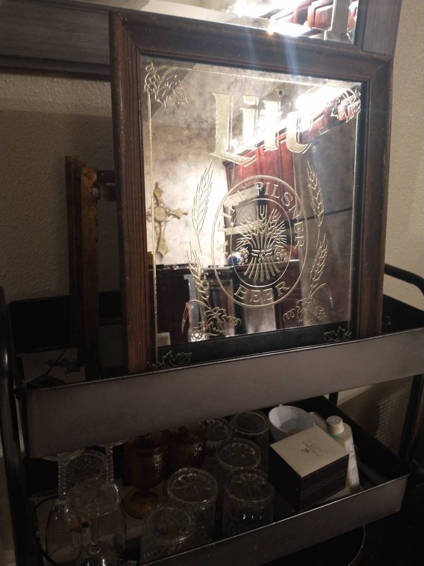 Miller Lite Mirror for sale | Only 4 left at -70%