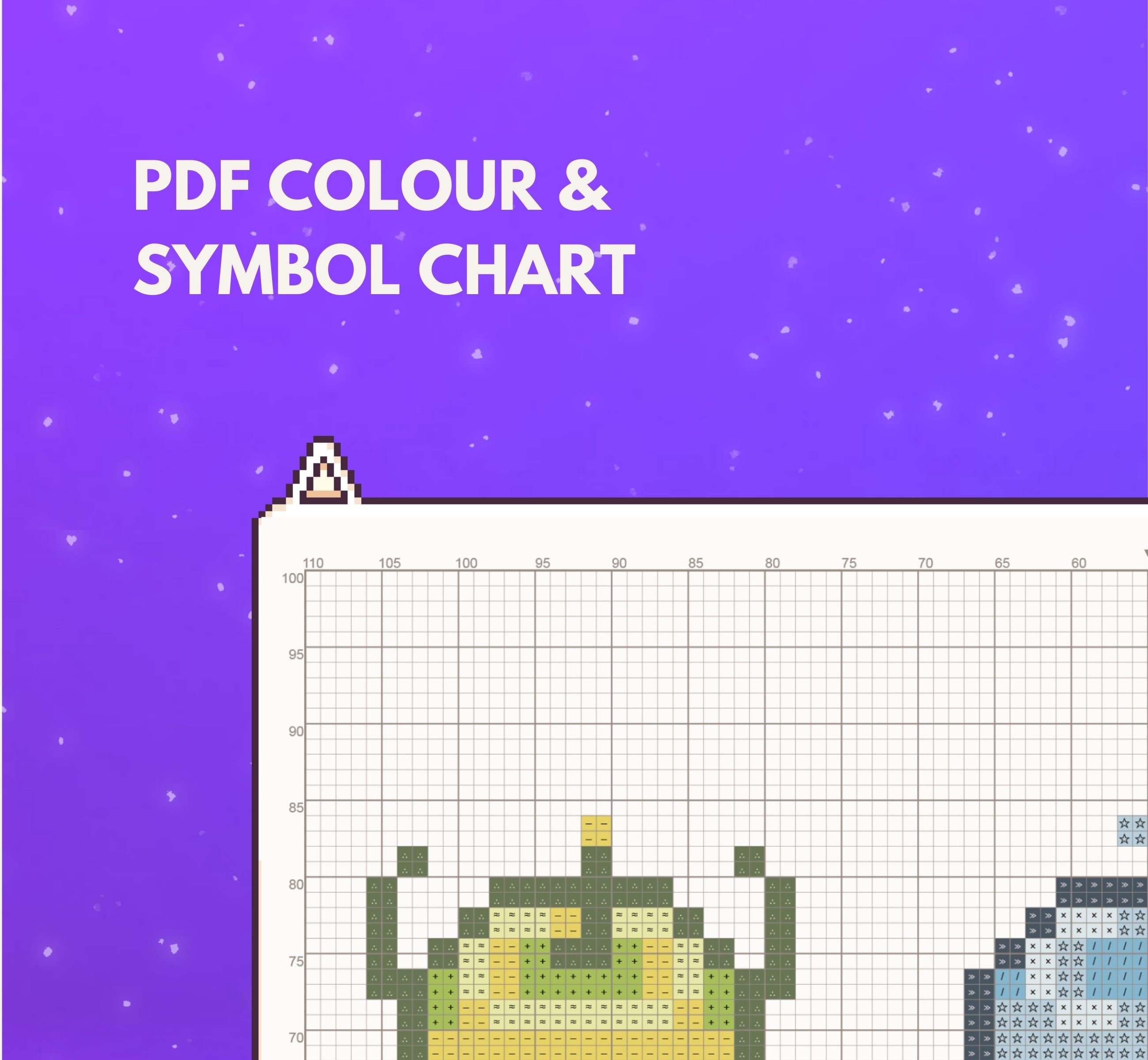 Jelly Beans Cross Stitch Pattern Stitch 2 Ways PDF Instant Download ...