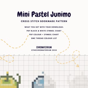 Stardew Valley - Mini Pastel Junimo Cross Stitch Bookmark Pattern - PDF ...