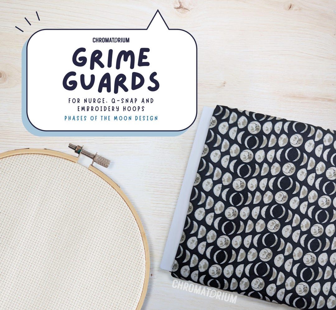 Phases of the Moon Cotton Grime Guards for Round, Q-snap and Nurge ...