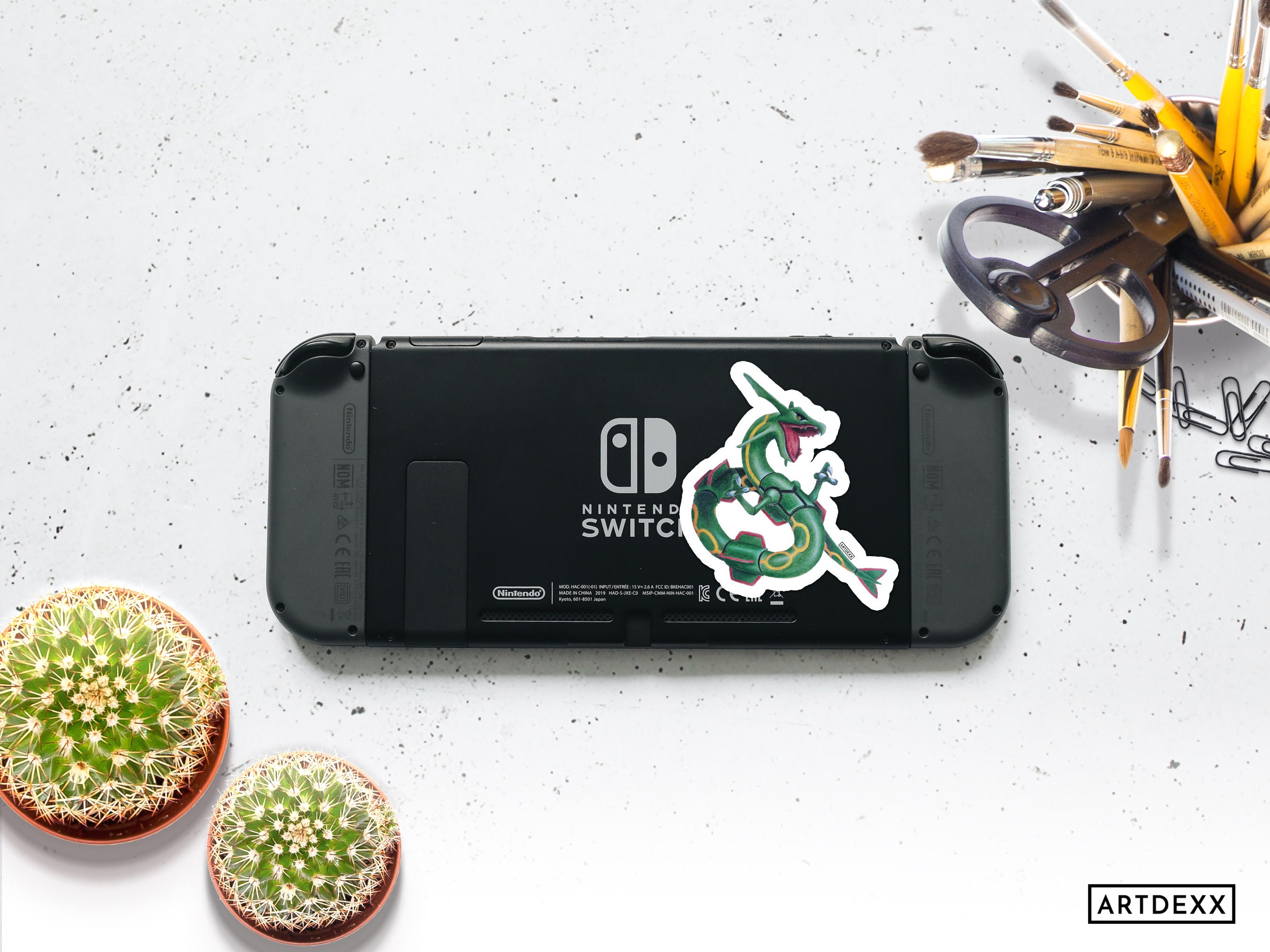 Rayquaza Pokemon Art Vinyl Sticker - Etsy