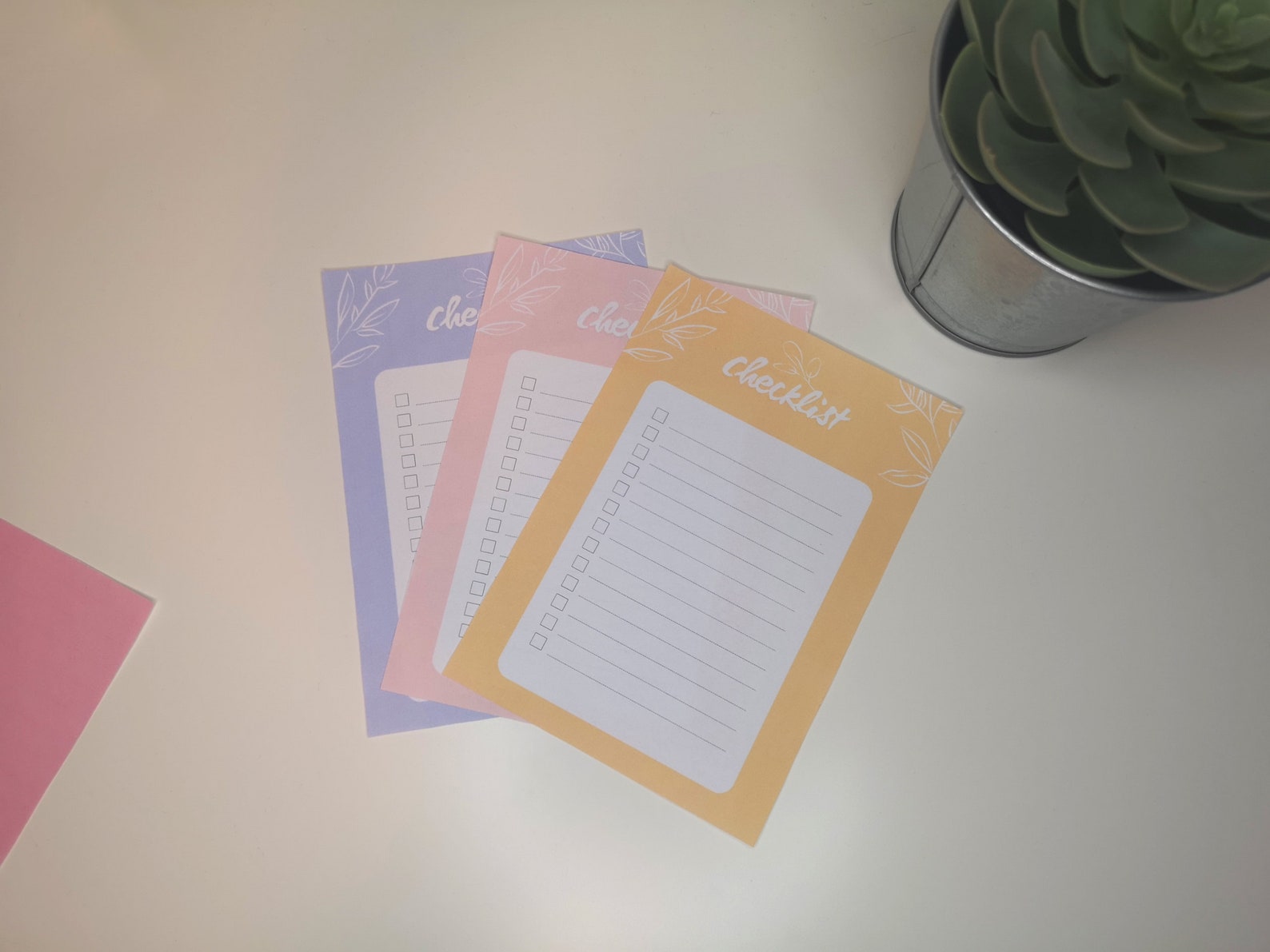 Cute Printable Checklist Kawaii Planner Insert A4 Instant - Etsy