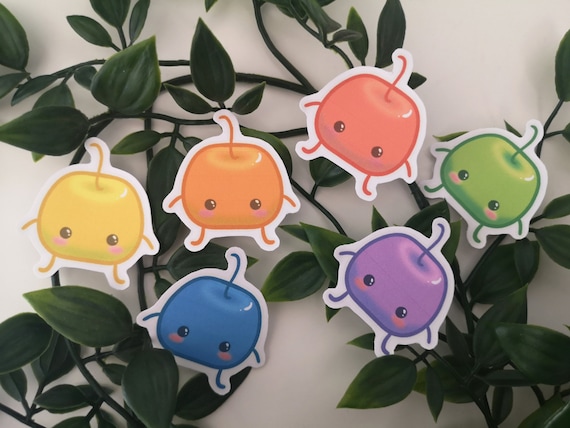 Set of 6 Cute Jumino Stickers Stardew Valley Forest Spirits - Etsy
