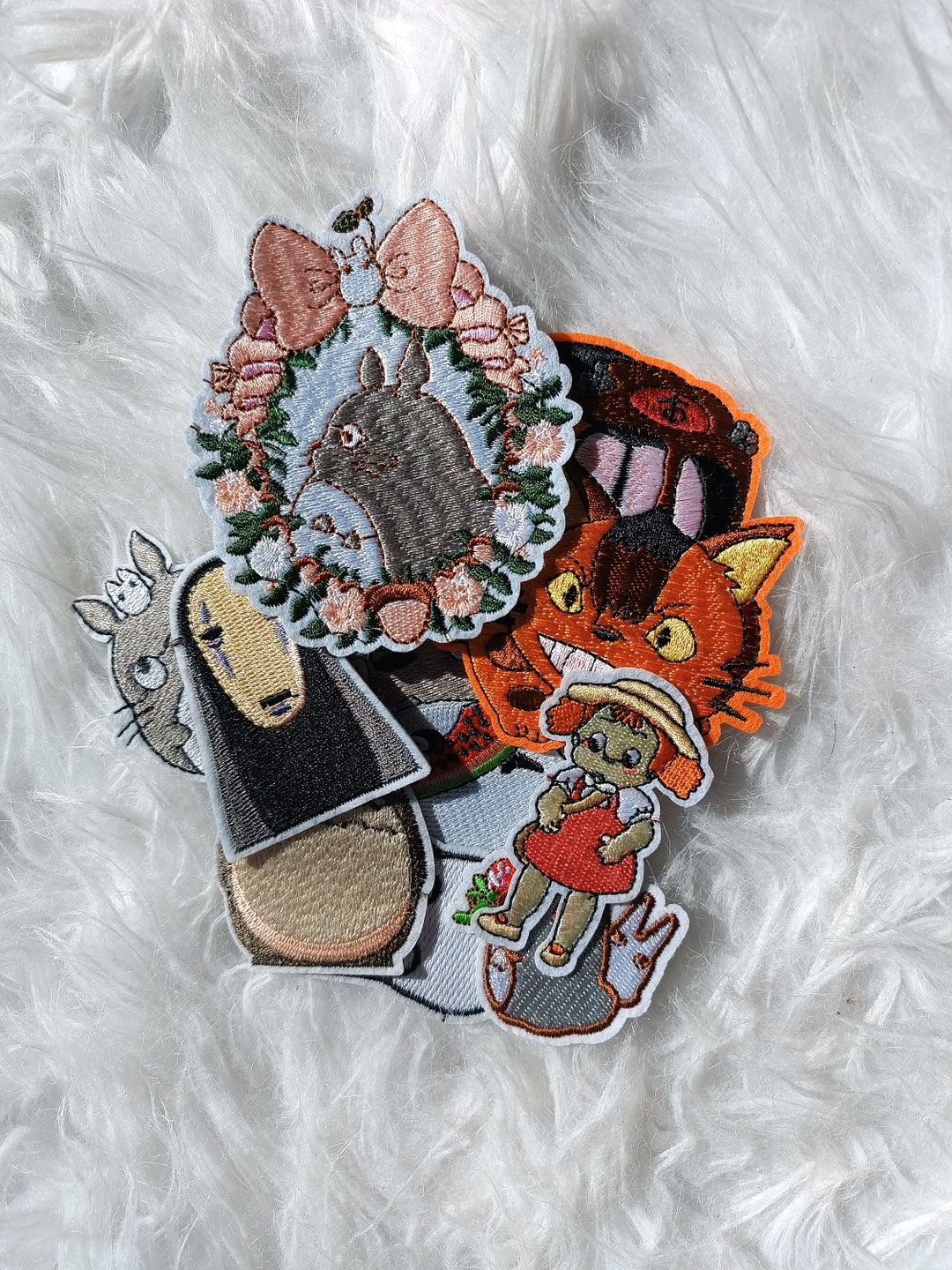 Ghibli Manga Animated Iron-on Embroidered Patch - Etsy