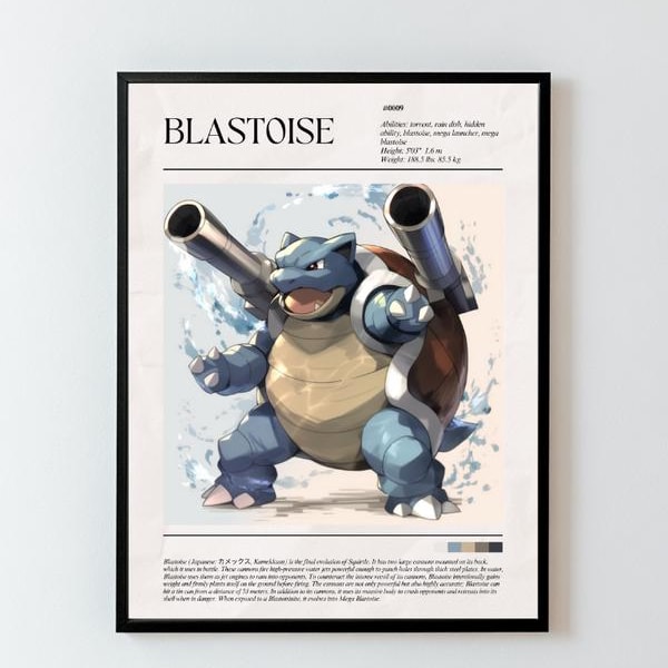 Blastoise - Etsy
