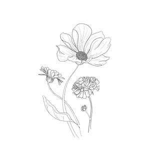 October Birth Flower Wall Art - Etsy