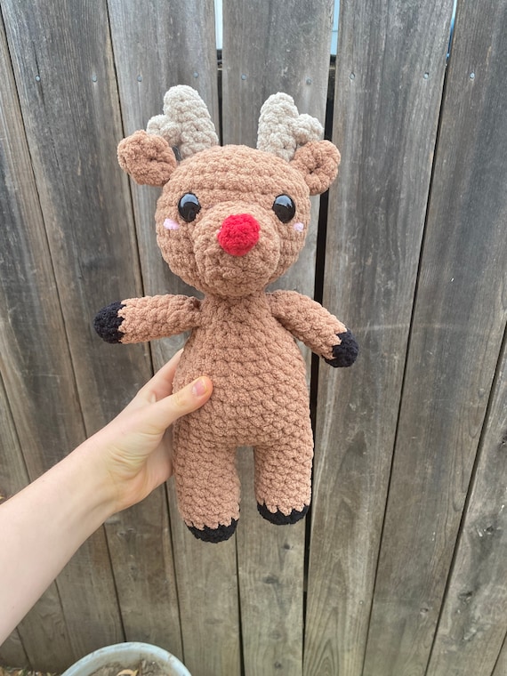 Rudolph Crochet Pattern - Etsy