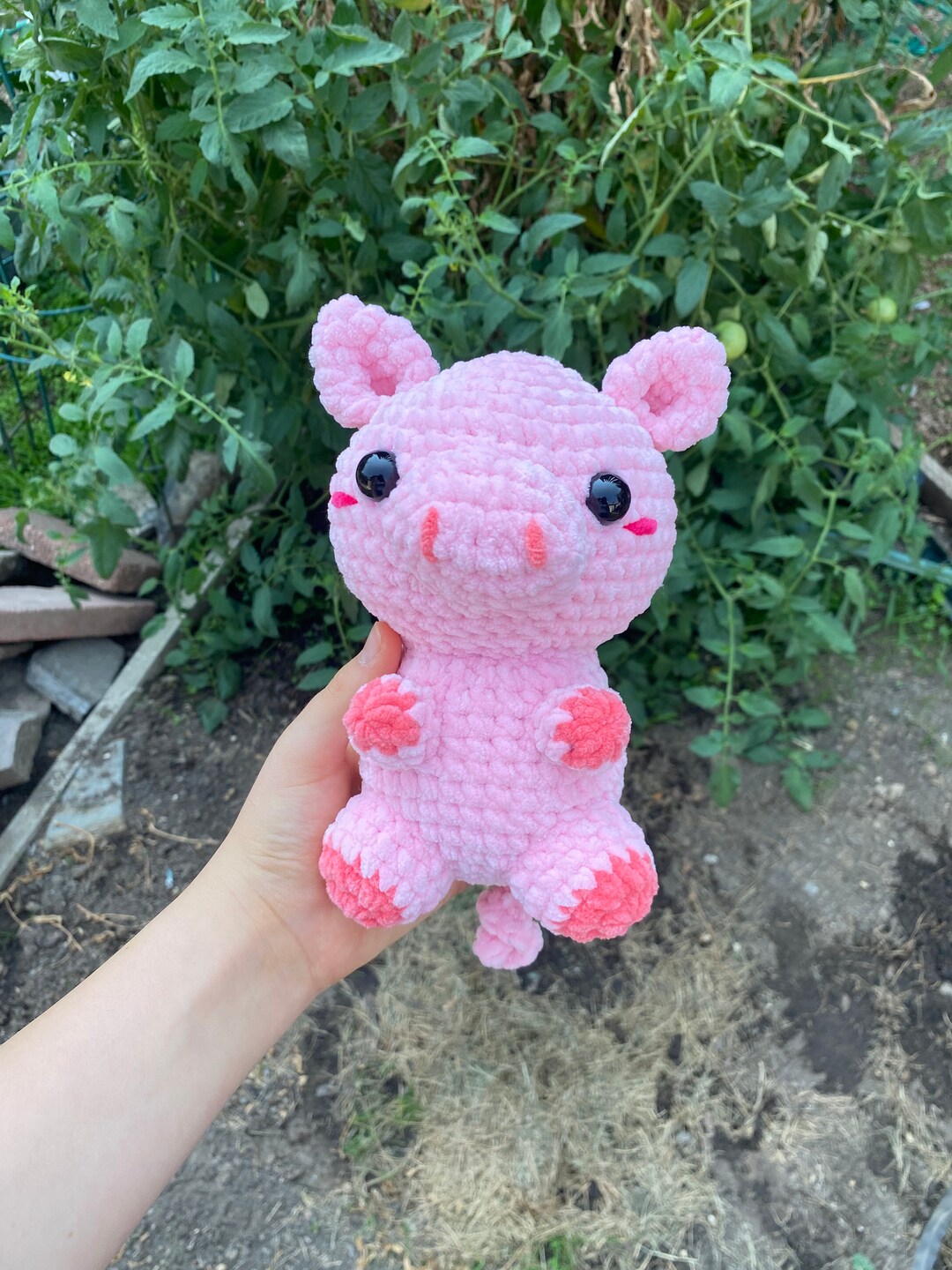 Crochet Pig Pattern - Etsy