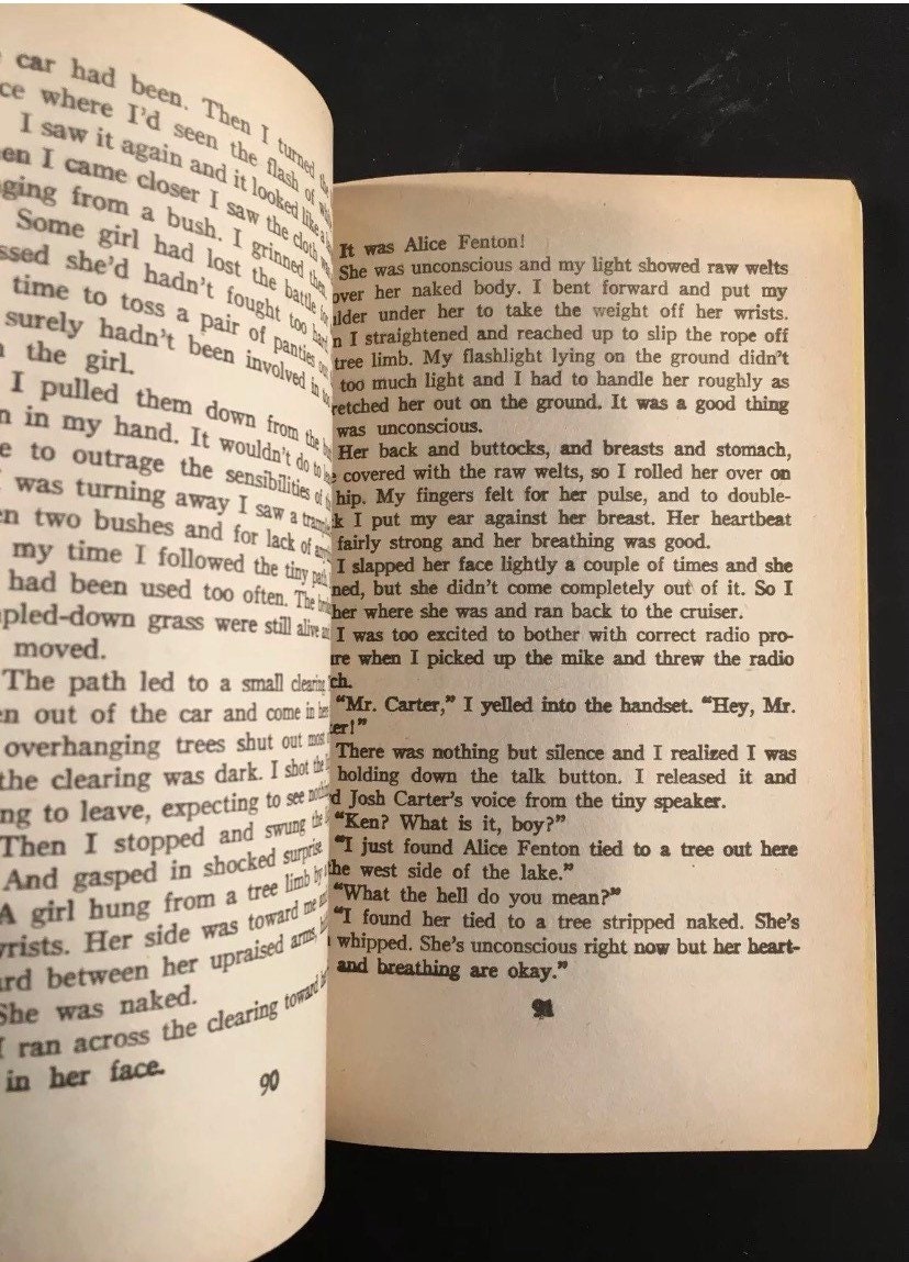 Sleaze Paperback Pulp Fiction Pocket Book Vintage 1963 Flesh - Etsy Canada