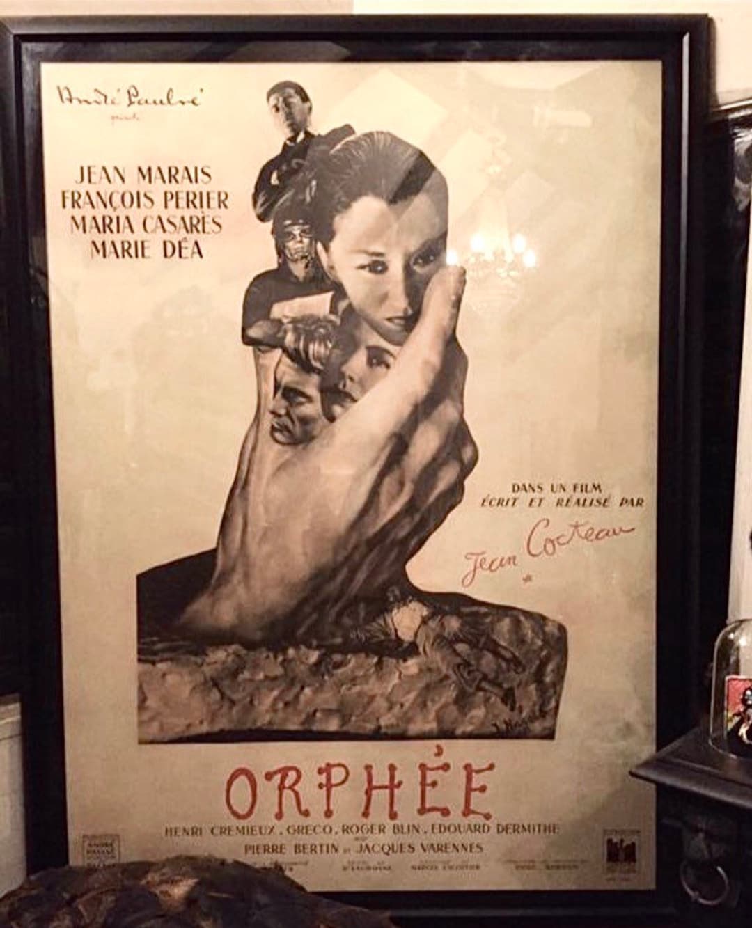 Jean Cocteau’s Orpheè Movie Poster Rare Original 1950 Grande Affiche ...