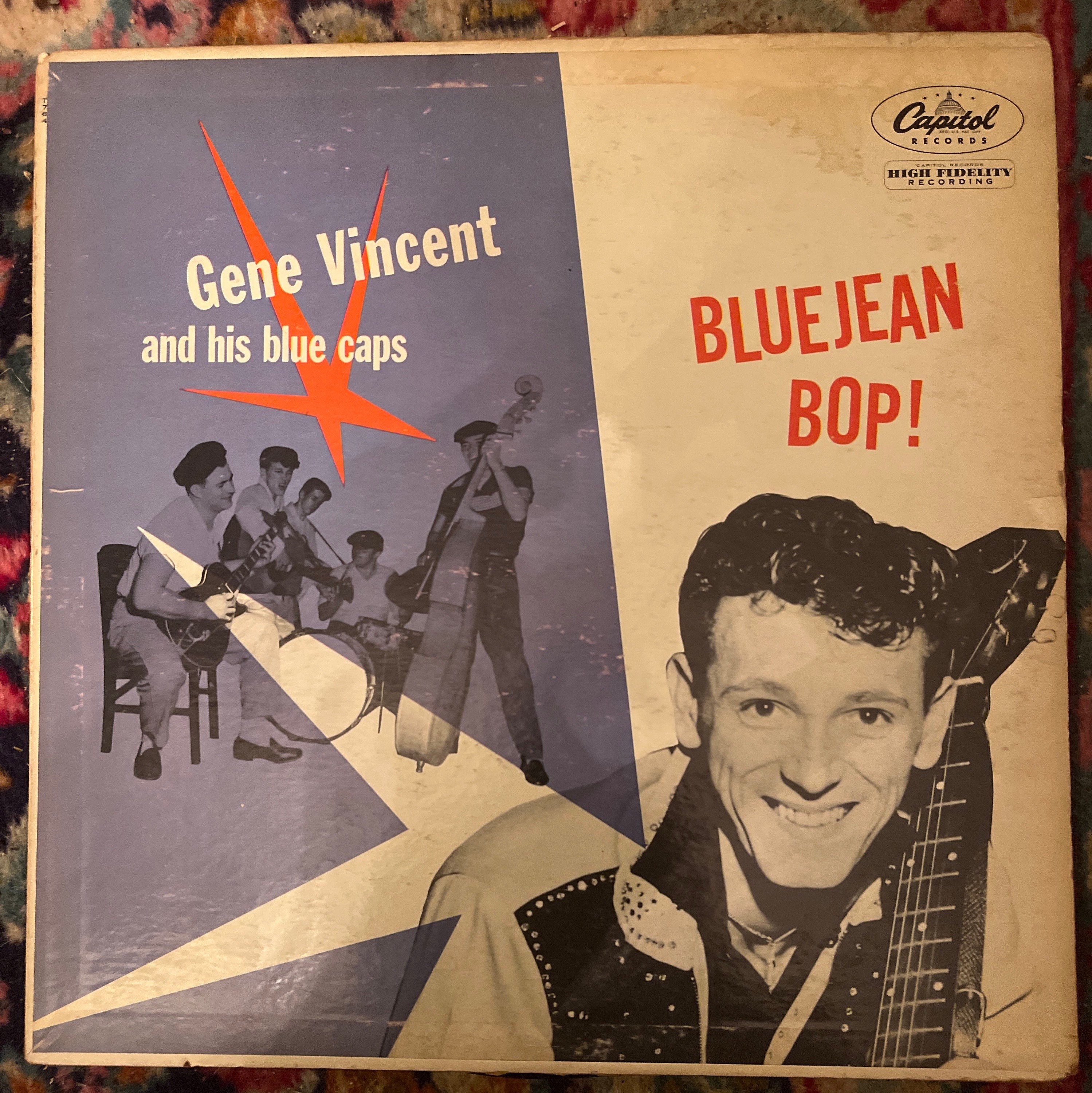 Gene Vincent and His Blue Caps Bluejean Bop Vintage 1956 Mono Capitol ...