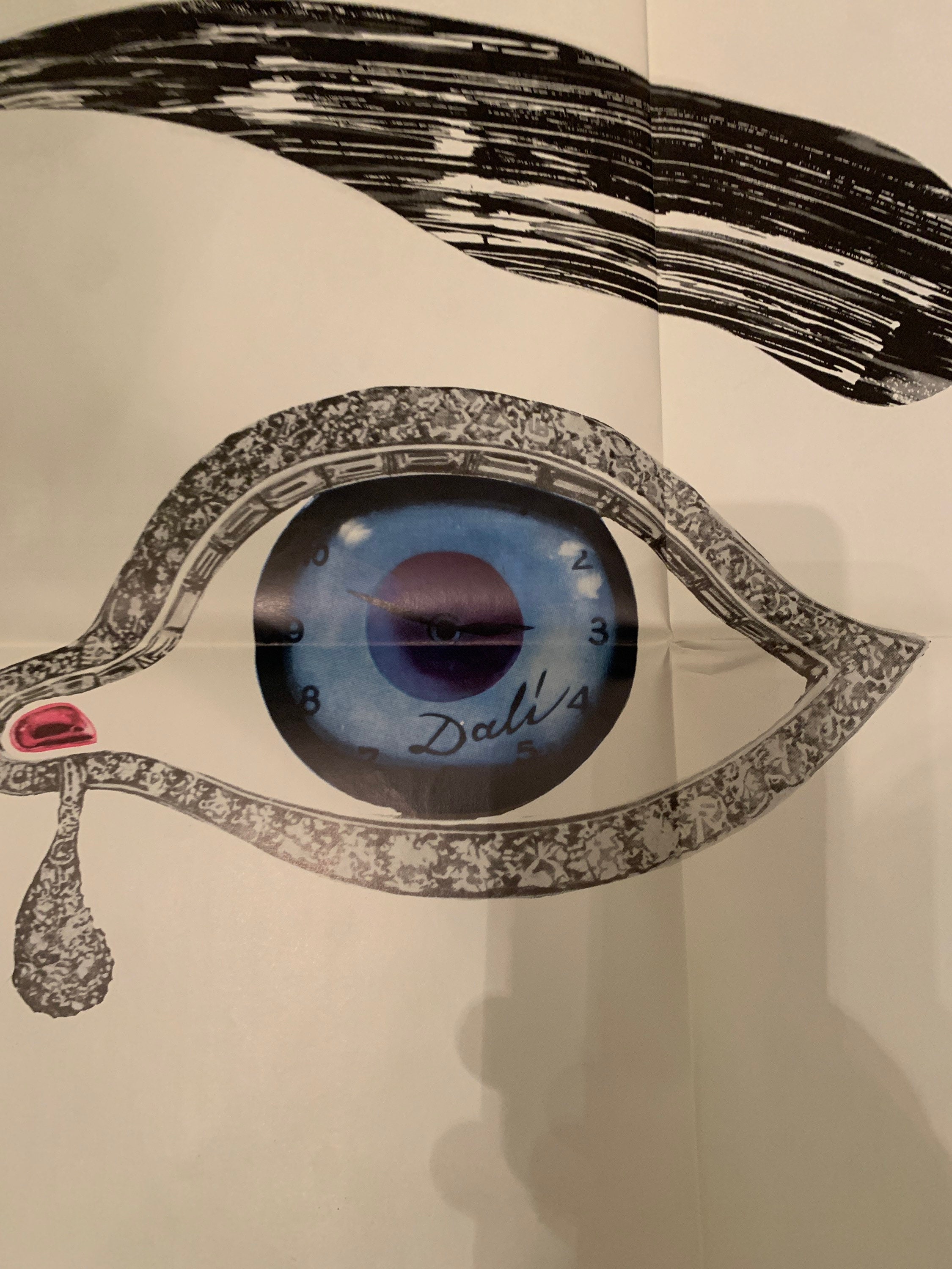 Salvador Dali 1967 Polish Exhibition Poster With 39 Lithographies Les ...