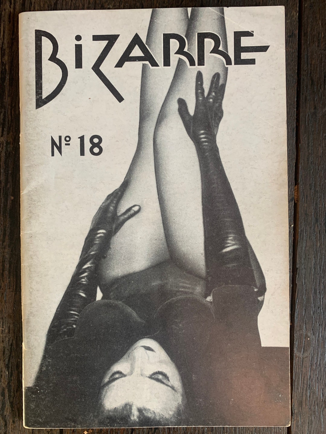 Bizarre No 18 Vintage 1950s Bondage Erotica Magazine 1956 John Willie S