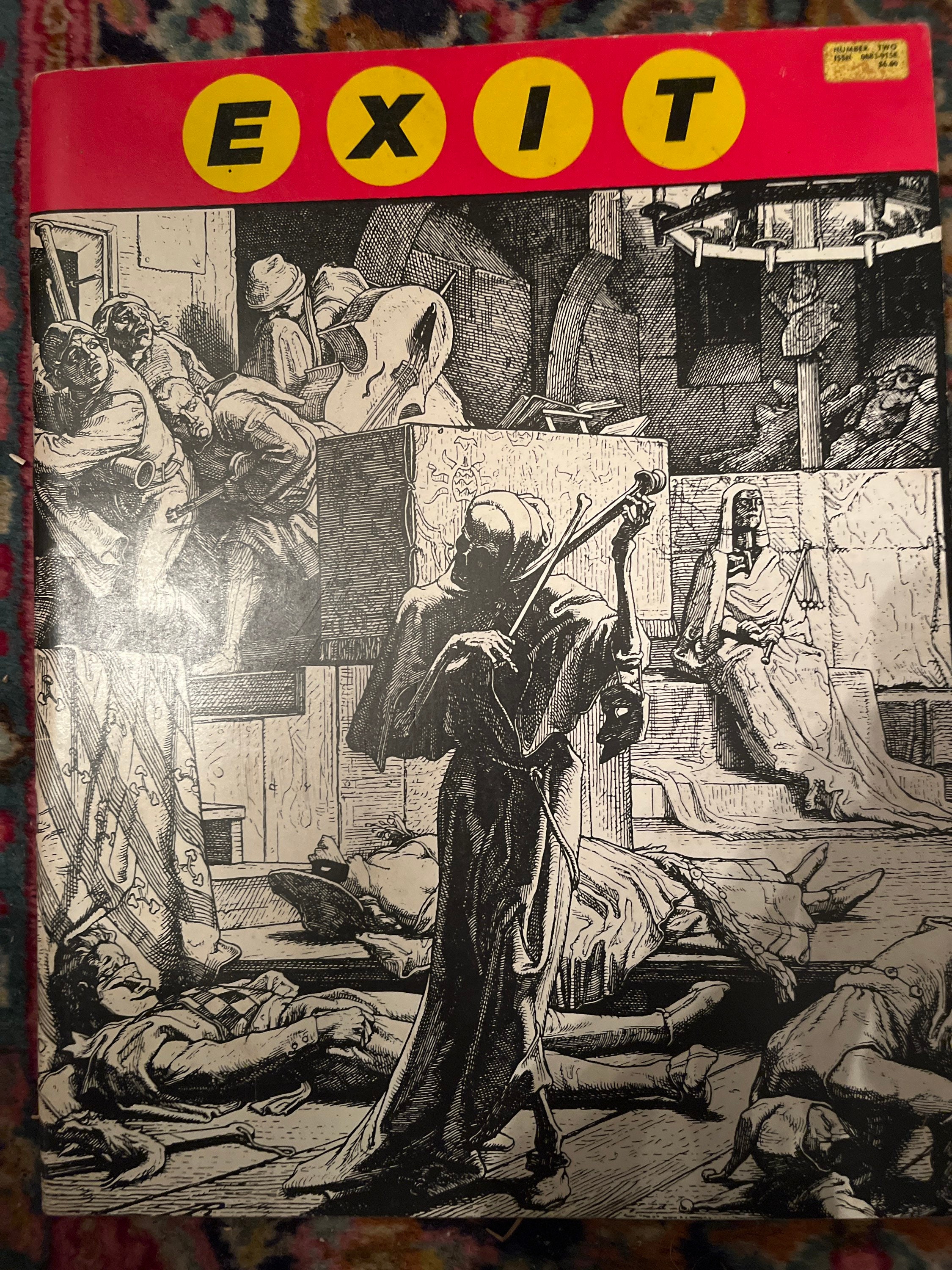EXIT Magazine #2 Vintage 1980s New Underground Art Punk Magazine Rare ...