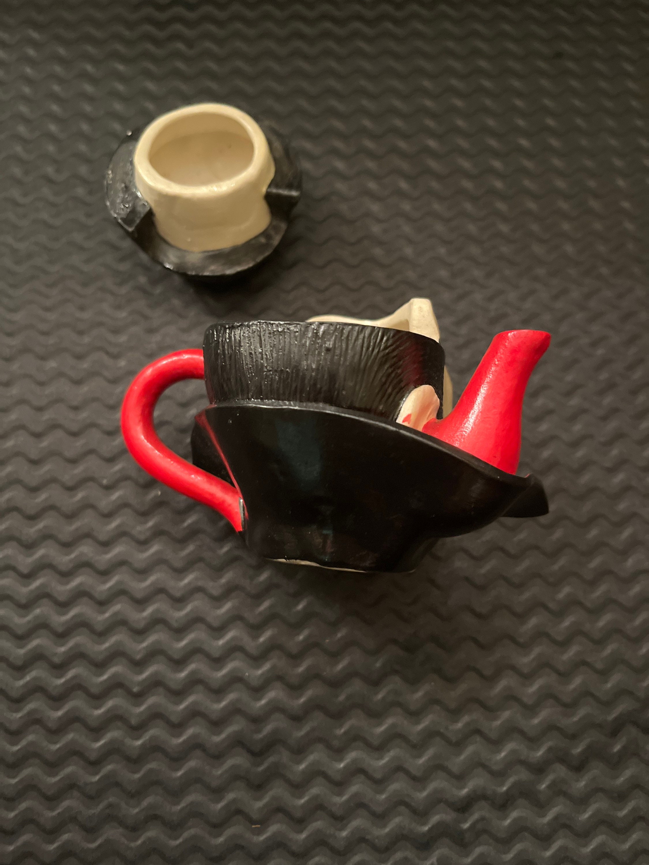 Dracula Hand-painted Ceramic Tea Mug Vintage 1960s Fine Art - Etsy