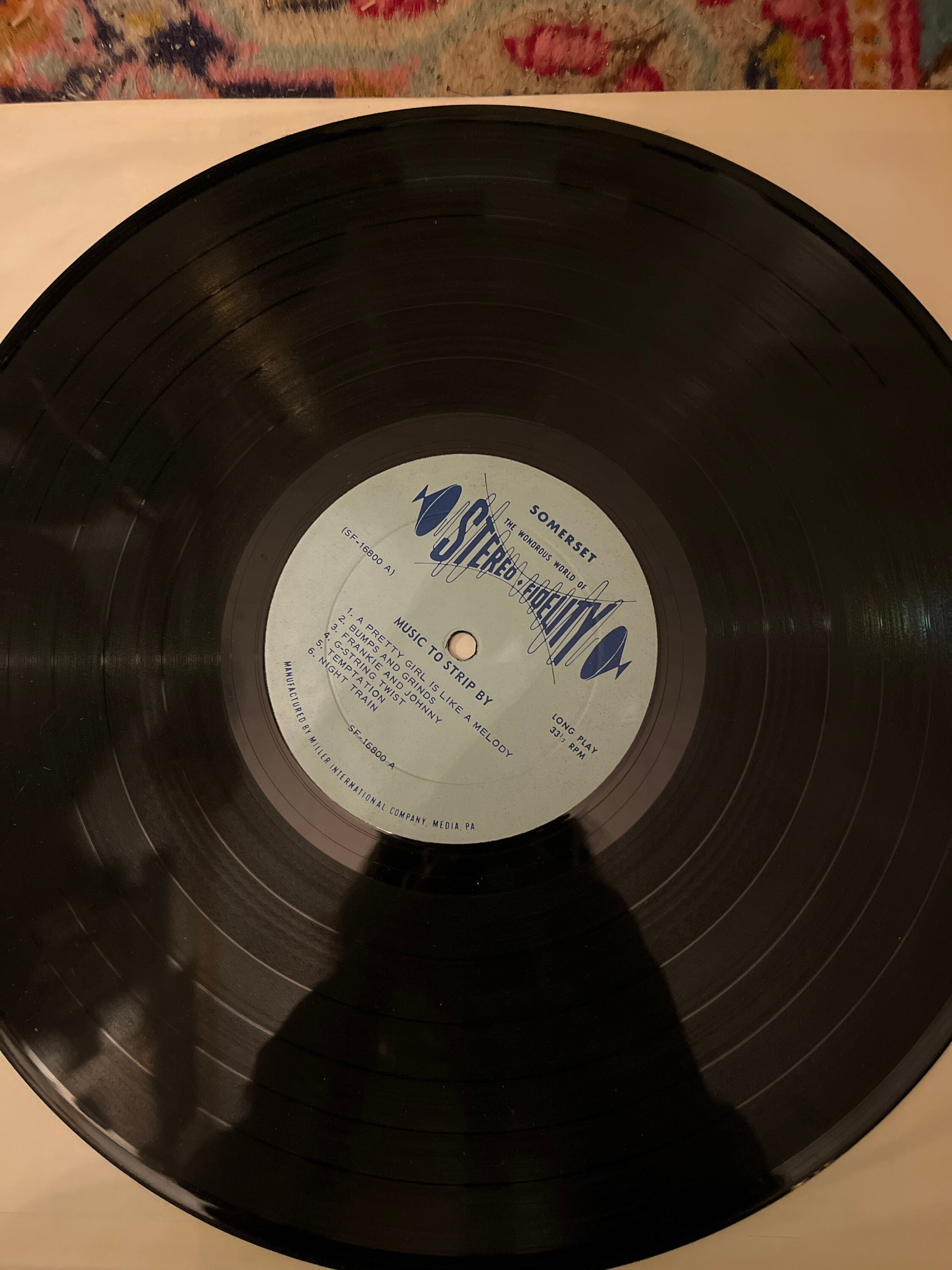 Cheesecake Records Vinyl Records Vintage 1960s Strip Along With Us ...