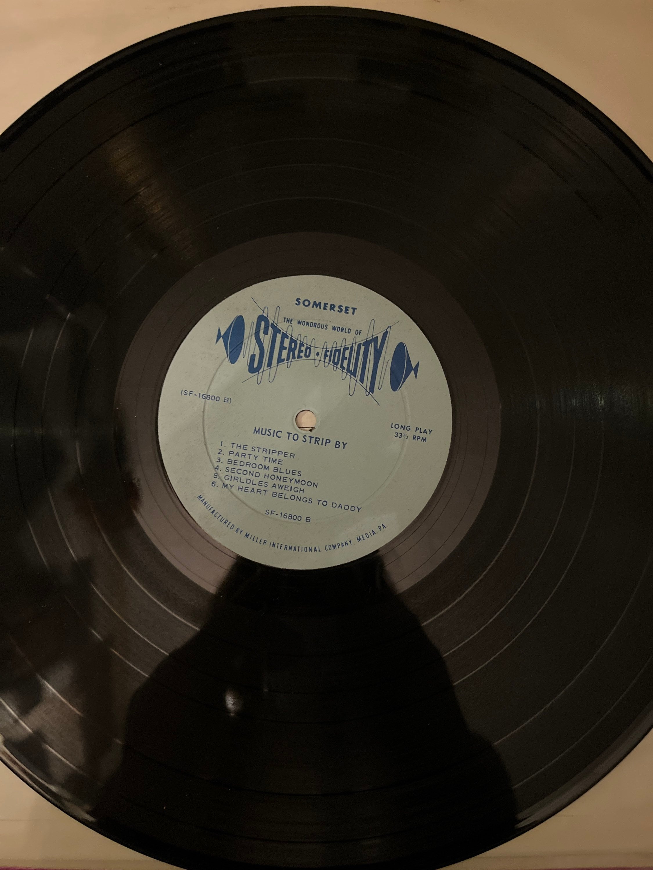 Cheesecake Records Vinyl Records Vintage 1960s Strip Along With Us ...