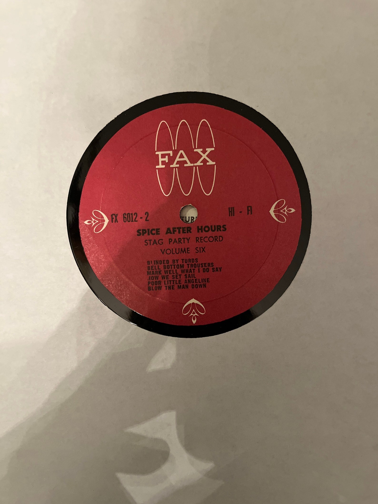 Adam Stag Party Record Cheesecake Cover #7 Spice After Hours Rare ...