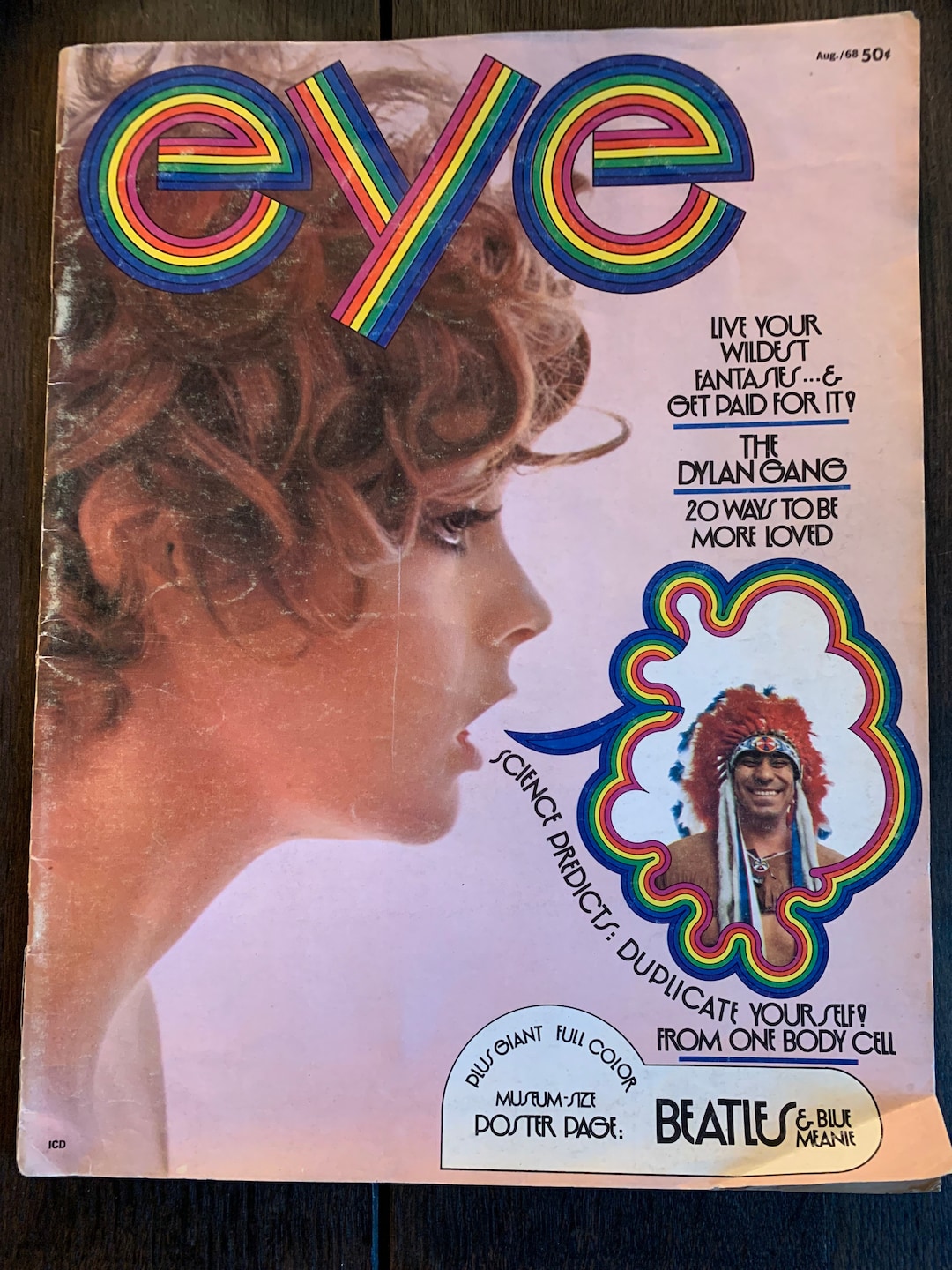 Eye Magazine Vintage 1967 LSD Pop Culture Zine With Beatles Yellow ...