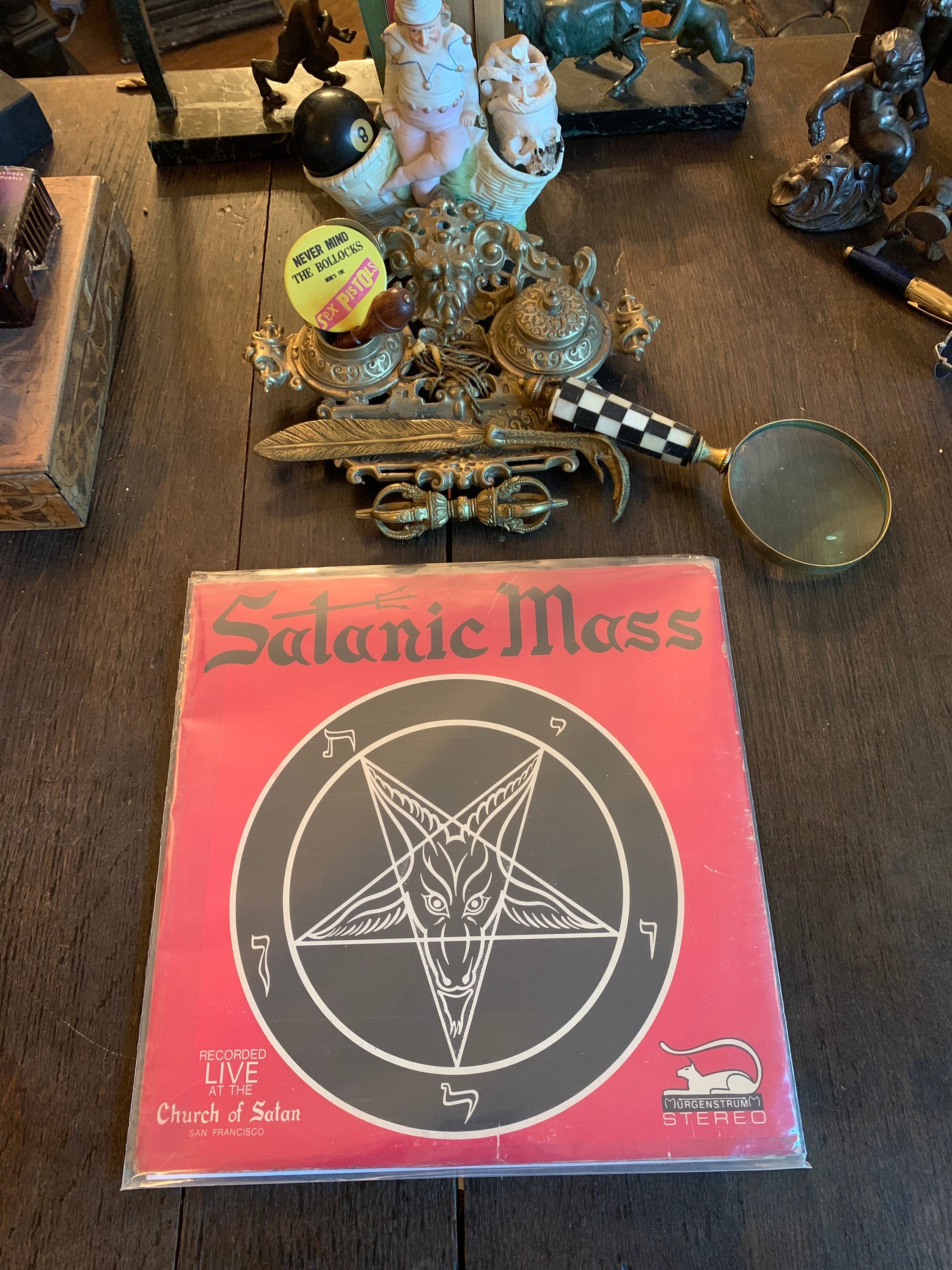 Satanic Mass Record Vintage 1968 Anton Lavey’s Record First U.S ...