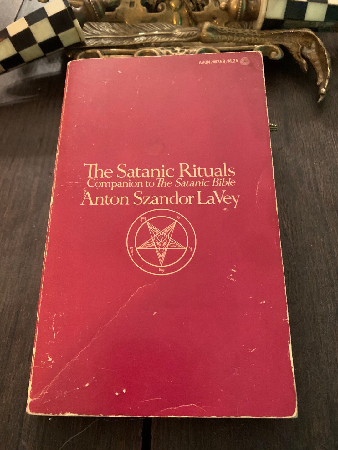 Anton Lavey the Satanic Ritual First 1972 Avon Book W359 - Etsy