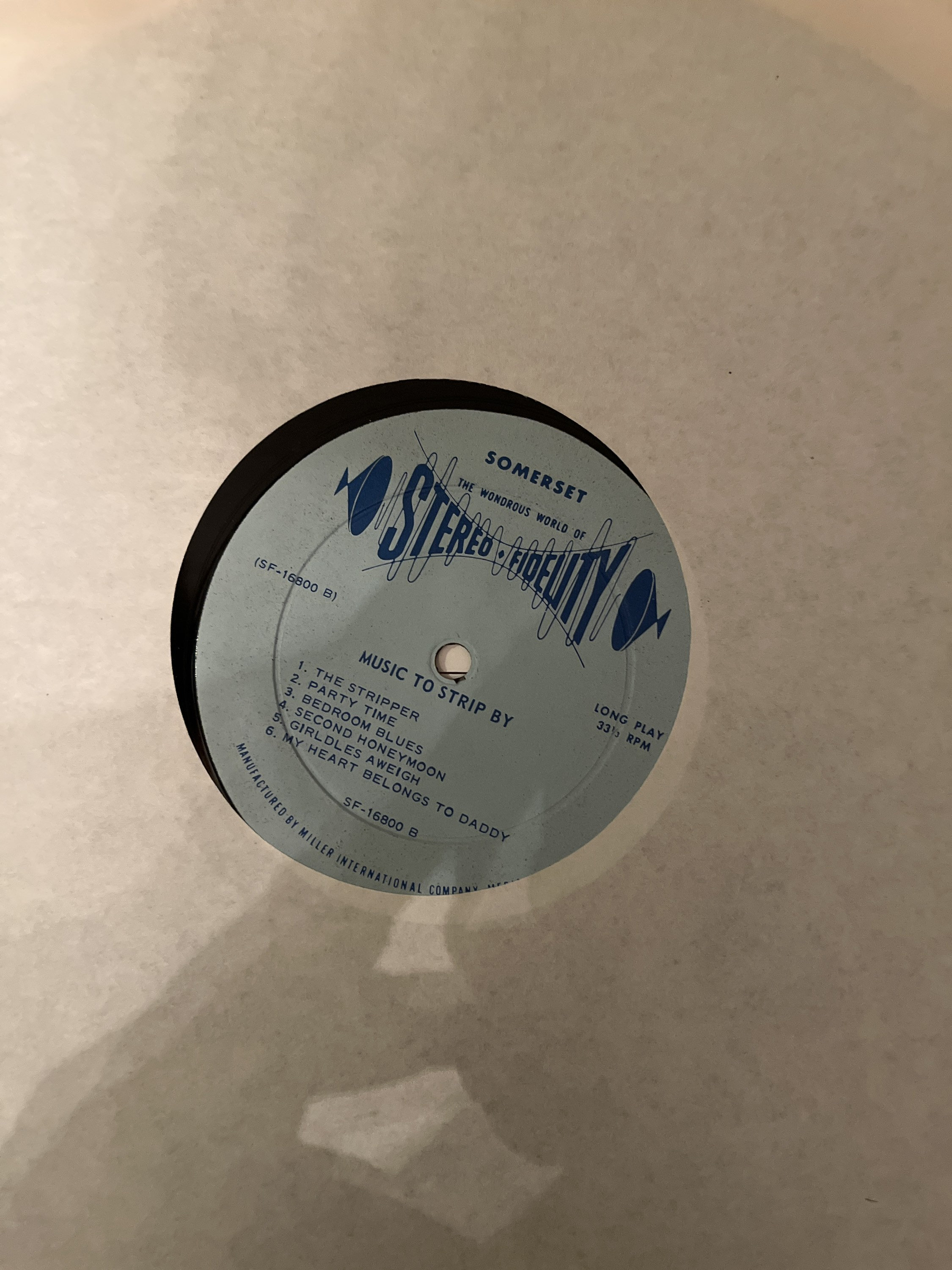 Cheesecake Records Vinyl Records Vintage 1960s Strip Along With Us ...