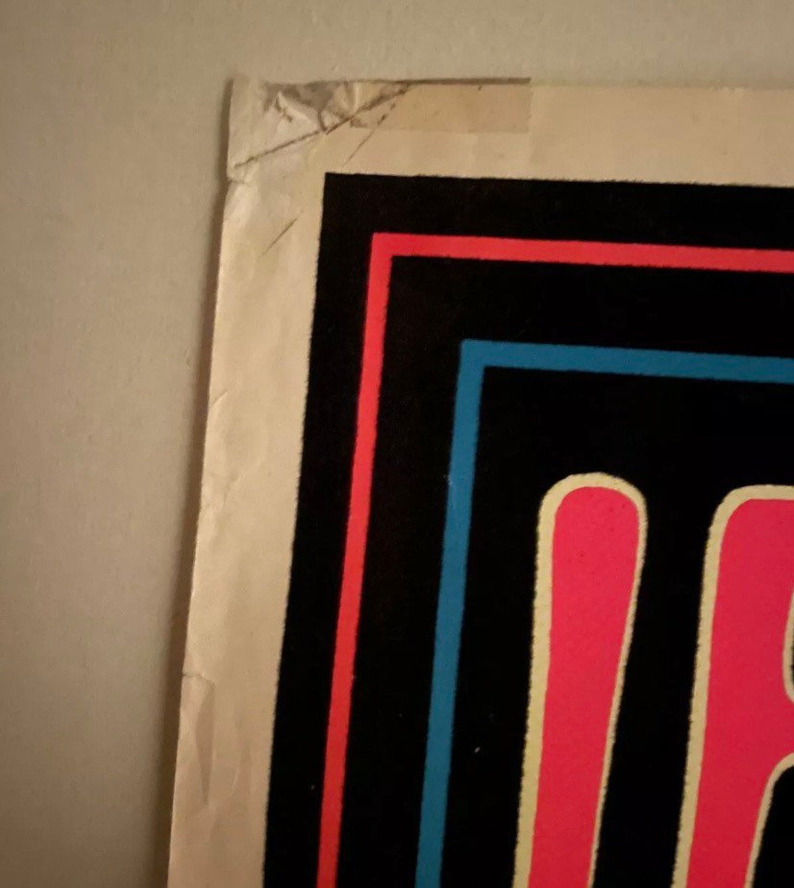 Led Zeppelin Black Light Poster Vintage Original #949 Funky Enterprise ...