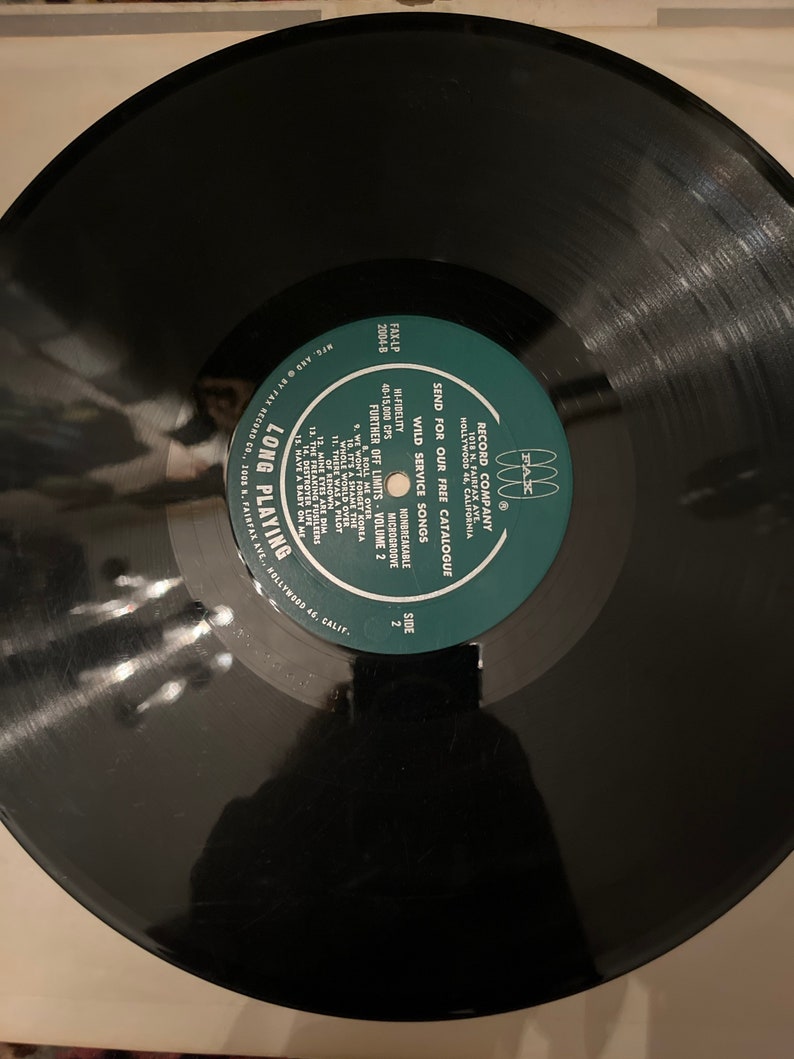 Adam Stag Party Record 11 Further off Limits Cheesecake Cover Fax ...