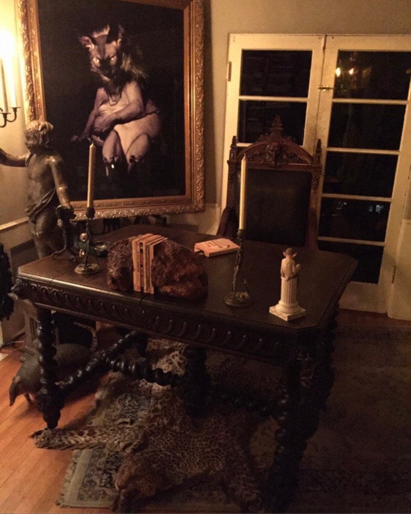 French Antique Kitchen Table 1840s Carved Wood Lion Head & Tourniquet ...