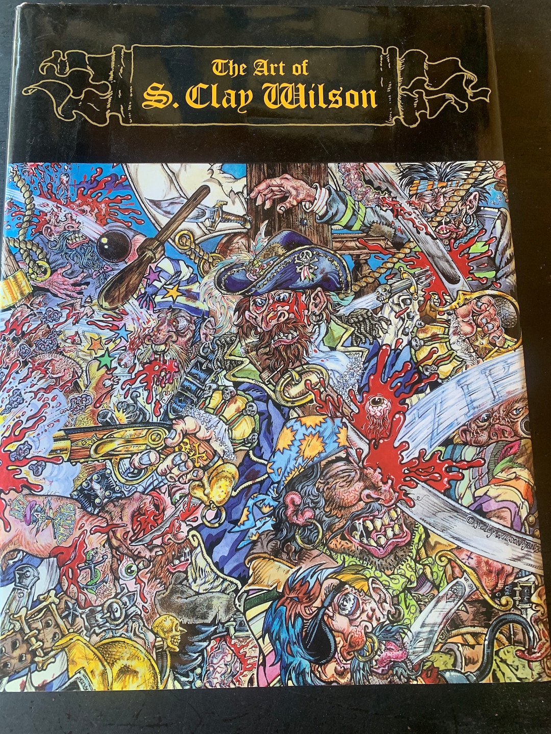 Vintage Art Book First Edition Hardcover the Art of S. Clay Wilson Book ...