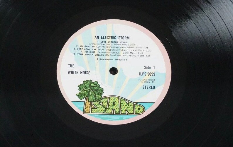 The White Noise Record Lp Electric Storm Vintage 1969 Island - Etsy